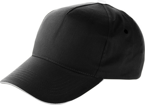 25 pcs. Personalised Baseball cap with sandwich peak | Cotton | 5 ...