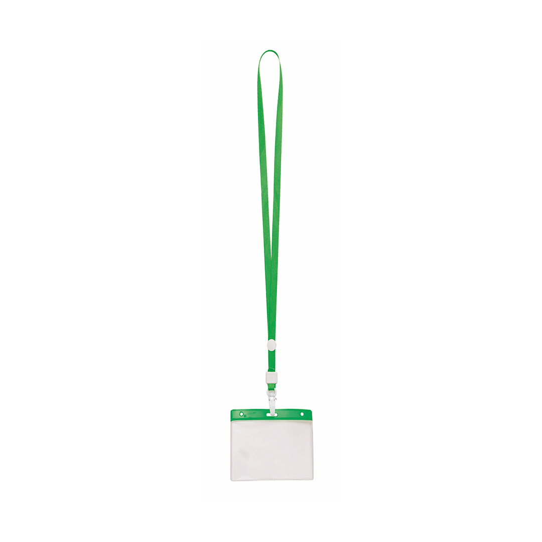 50 pcs. Personnalisé Porte-badge tour de cou | Polyester & PVC | 58 cm ...