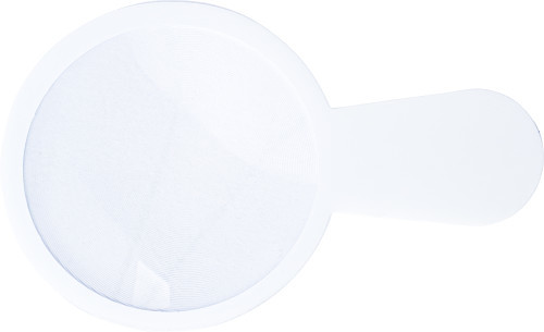 25 st. Bedrukte Vergrootglas | Plastic | Dun | Wit bedrukken