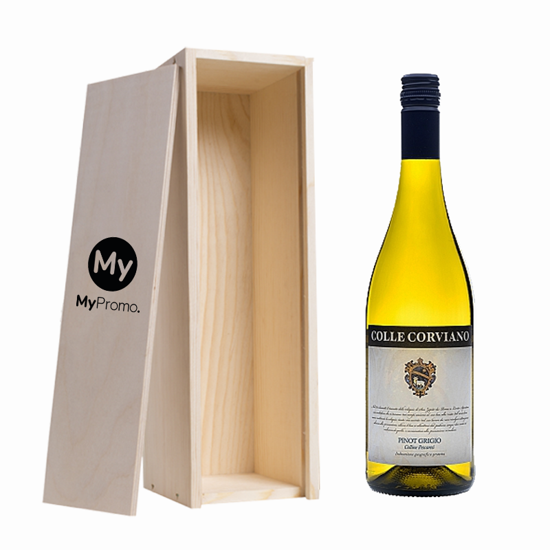 25 pcs. Personalised Wine box | Sliding lid | Thick-walled | Fast ...
